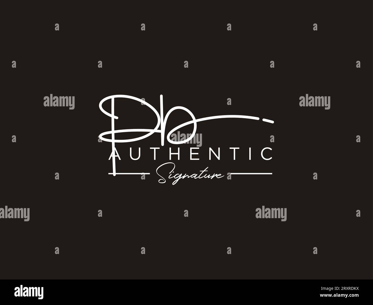 PB Signature Logo Template Vector Stock Vector Image & Art - Alamy PB Signature Logo Template Vector Stock Vector Image & Art - Alamy