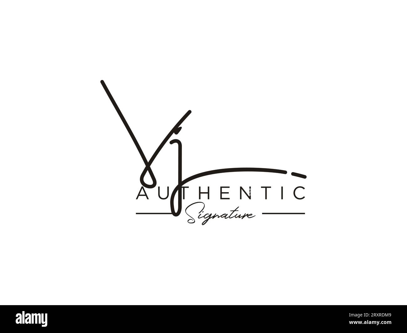 Vj logo Cut Out Stock Images & Pictures - Alamy