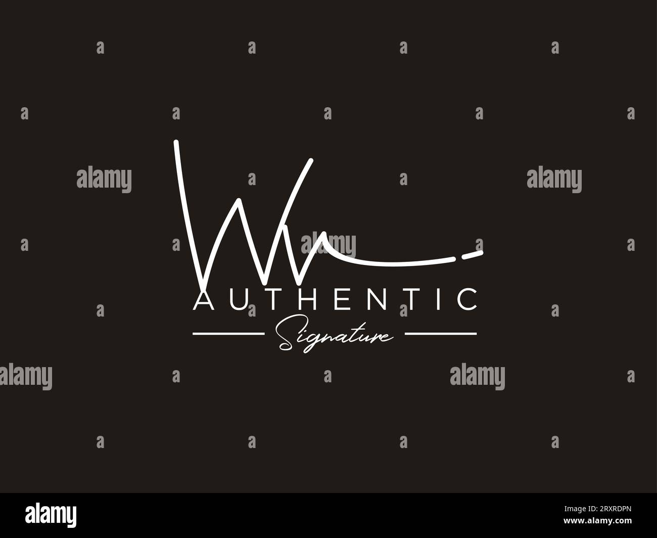 Letter wv vector vectors Stock Vector Images - Alamy