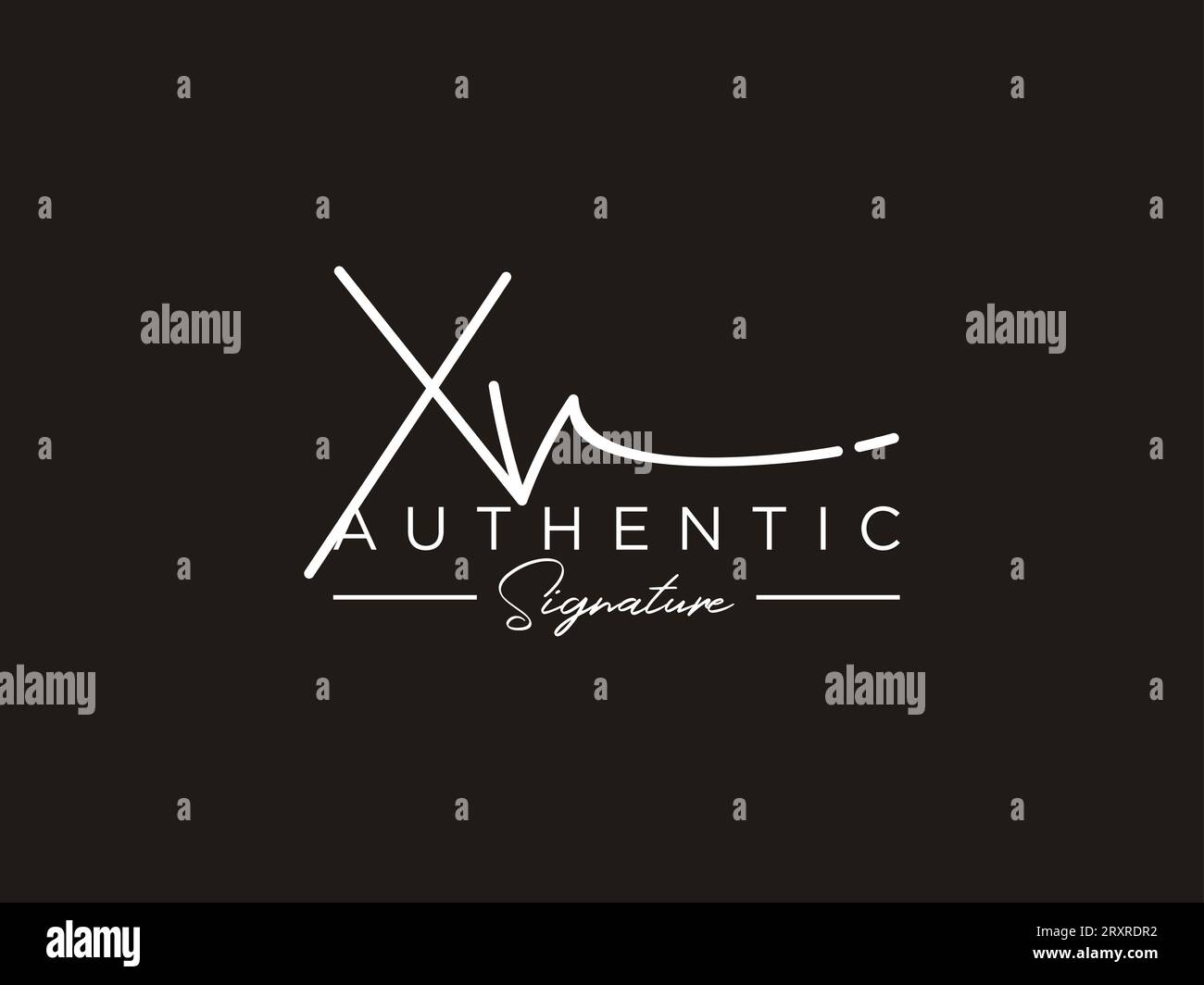 Letter xv vector vectors hi-res stock photography and images - Alamy