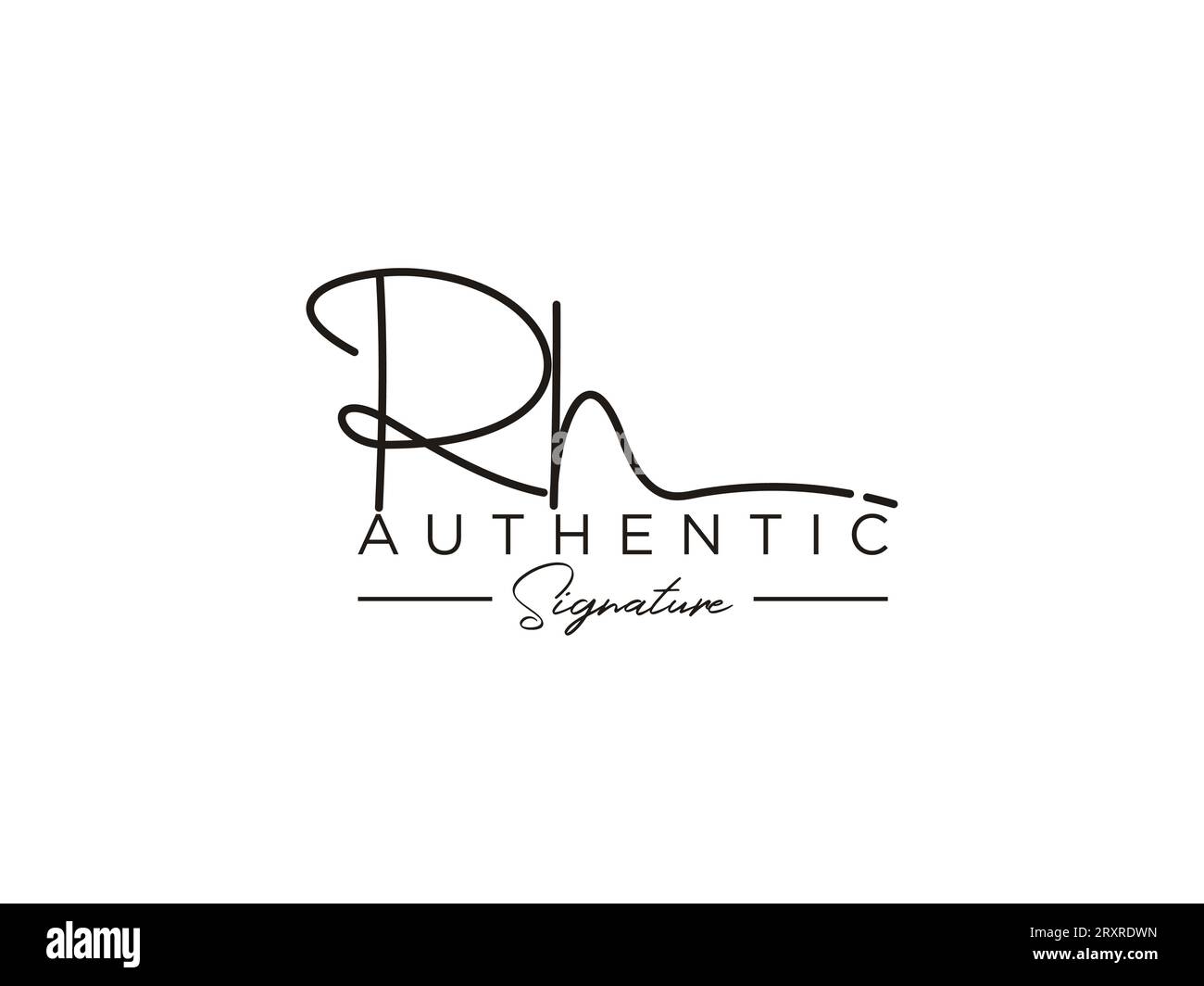 Rh logo vector vectors hi-res stock photography and images - Alamy