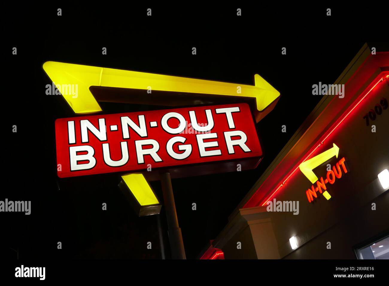 Los Angeles, California, USA 22nd September 2023 In-N-Out Burger on ...