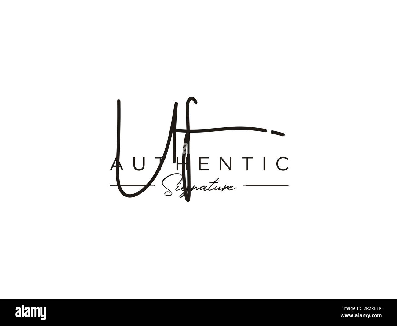 Letter uf vector vectors hi-res stock photography and images - Alamy