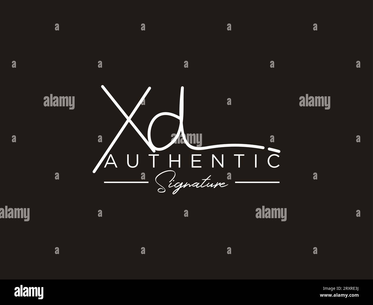 Xd clean logo hi-res stock photography and images - Alamy