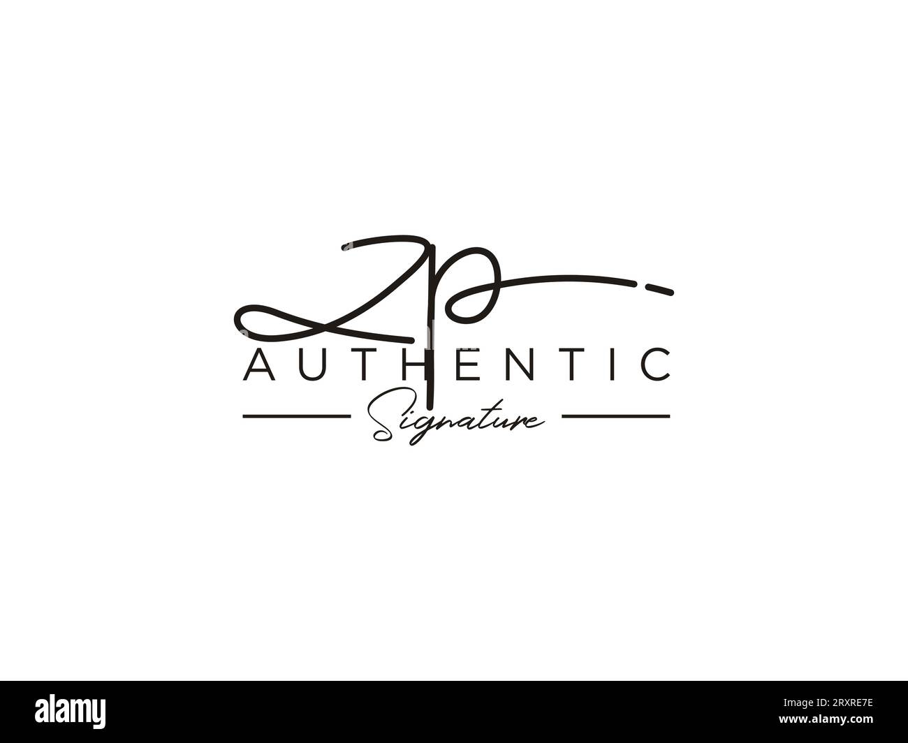 Letter zp vector vectors Stock Vector Images - Alamy