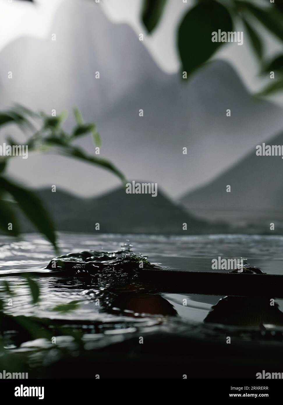 branches as background, for product photos, for product display ...