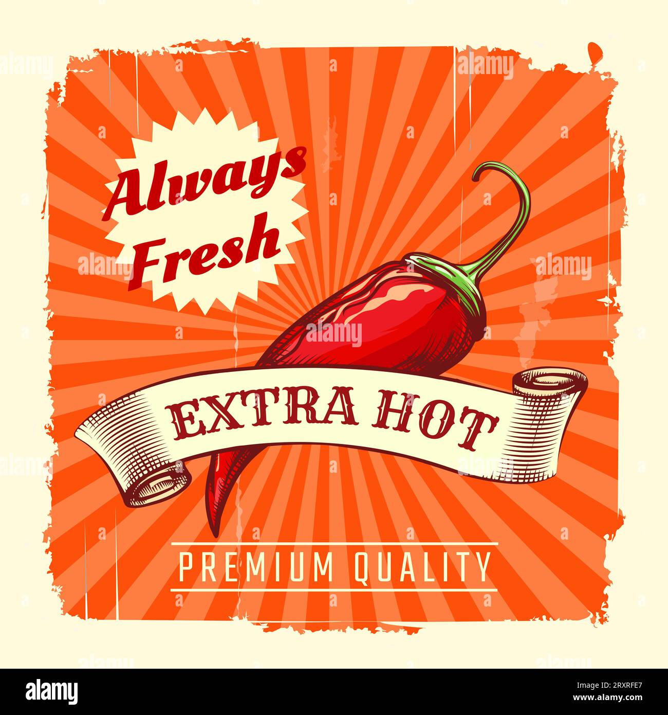 Vintage food advertisement poster advertising hi-res stock photography ...