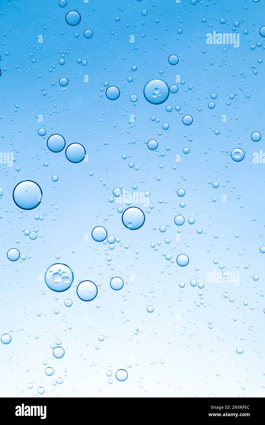 water bubbles for products showcase, hi res images Stock Photo - Alamy