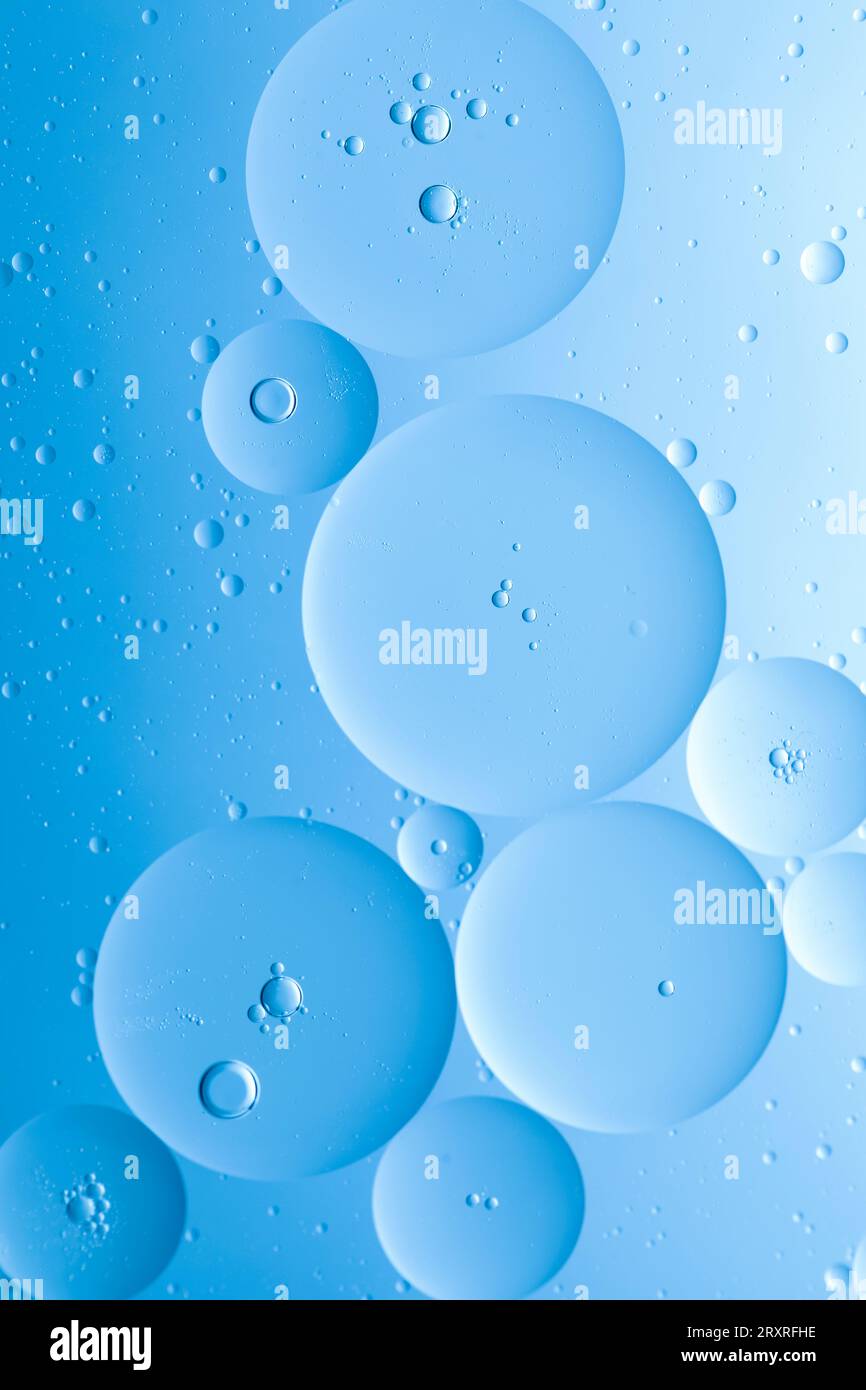 Water bubbles for products showcase, hi res images Stock Photo - Alamy