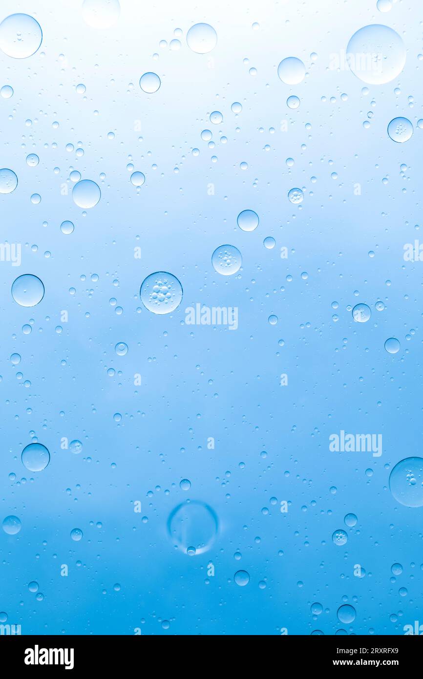 Water bubbles for products showcase, hi res images Stock Photo - Alamy