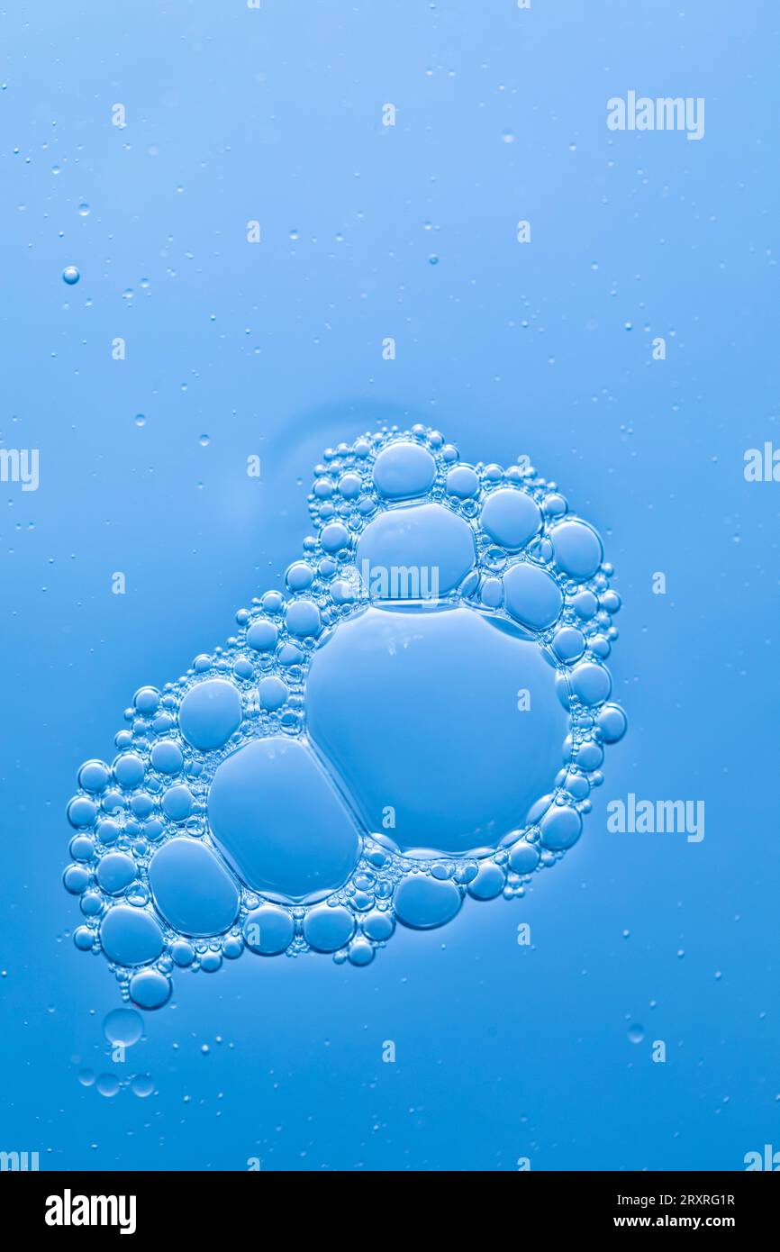 Water bubbles for products showcase, hi res images Stock Photo - Alamy