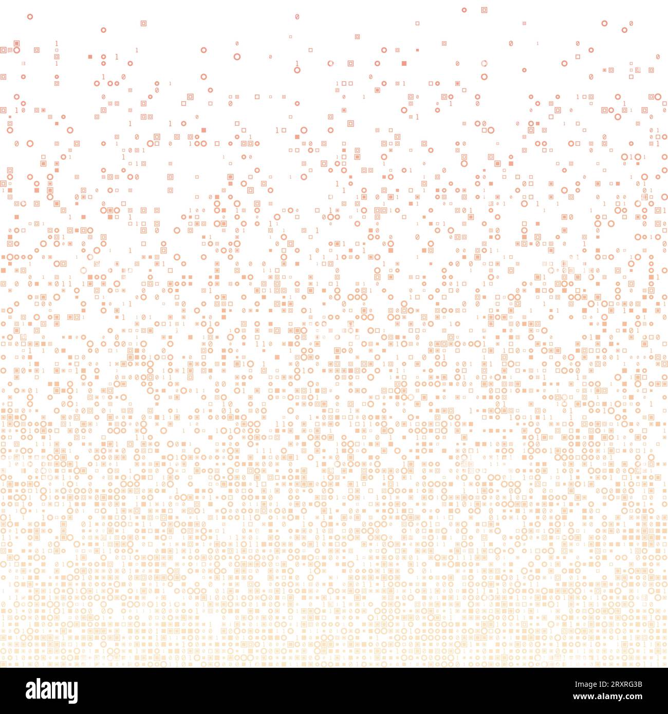 Artistic geometric matrix background in yellow pink colors. Awesome ...