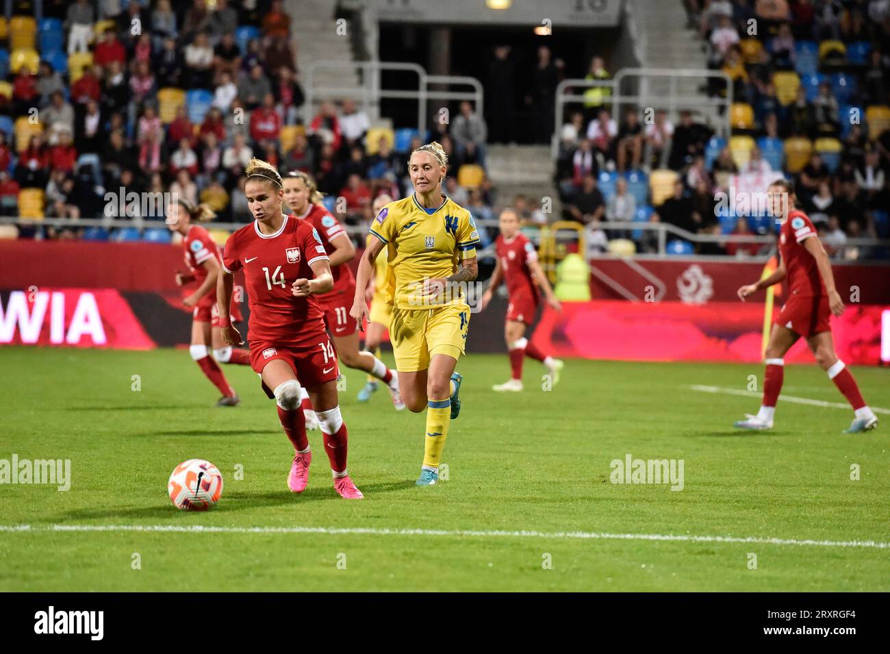 Non Exclusive: GDYNIA, POLAND - SEPTEMBER 26, 2023 - Defender Lyubov ...