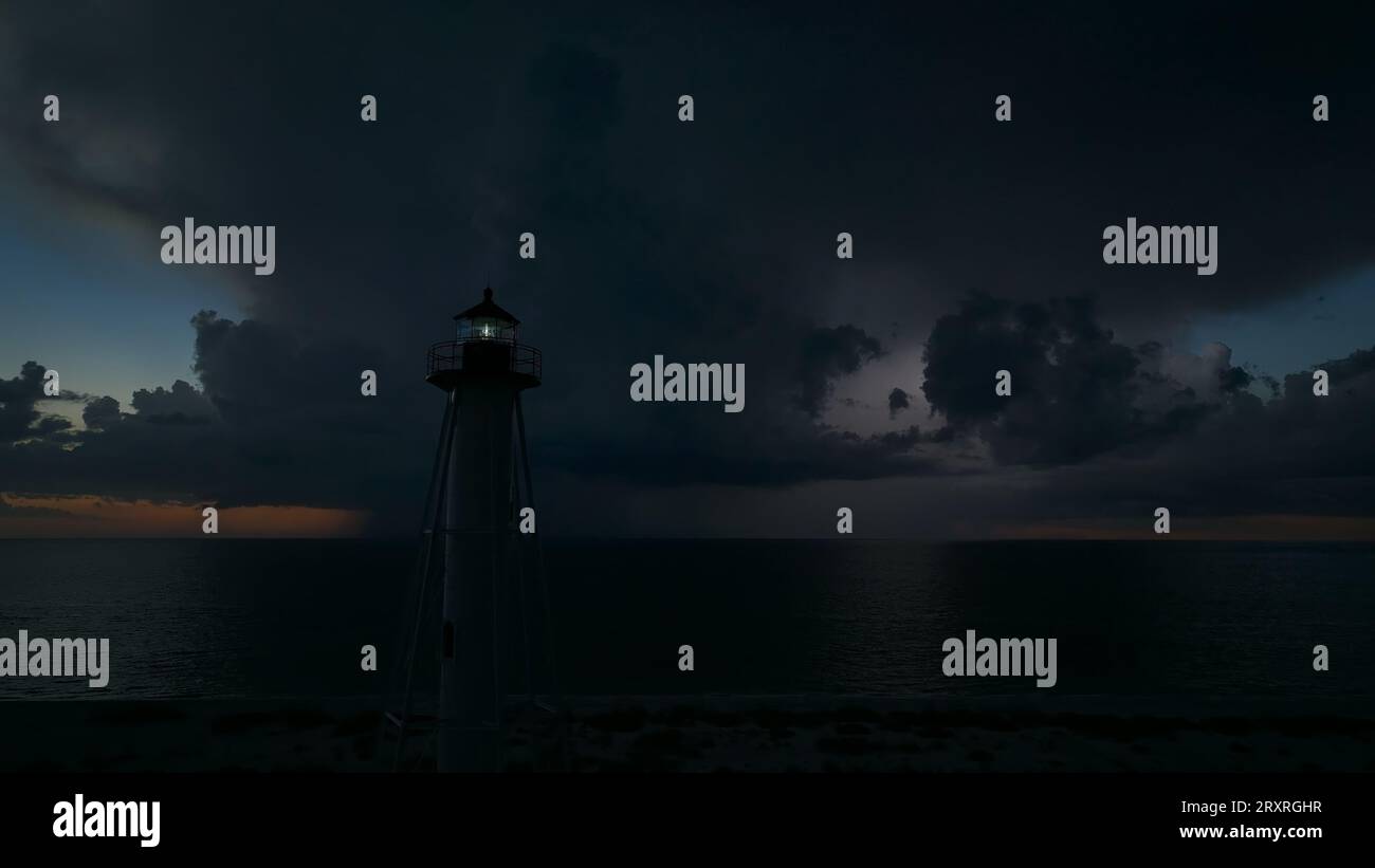 Cyclone warning signal hi-res stock photography and images - Alamy
