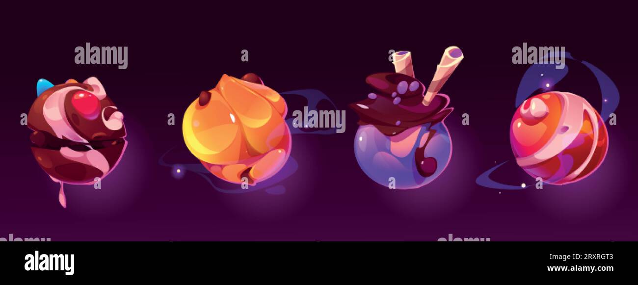 Chocolate earth Stock Vector Images - Alamy