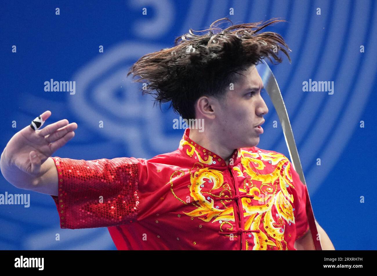 Hangzhou, China's Zhejiang Province. 27th Sep, 2023. Walid Lachkar of ...