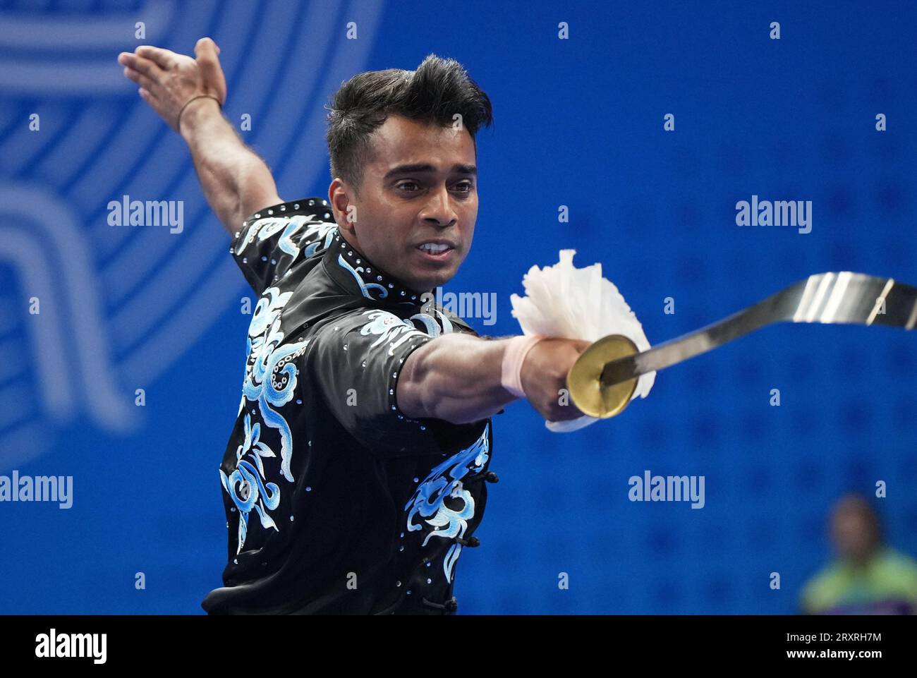 Hangzhou, China's Zhejiang Province. 27th Sep, 2023. Rohit Jadhav of ...