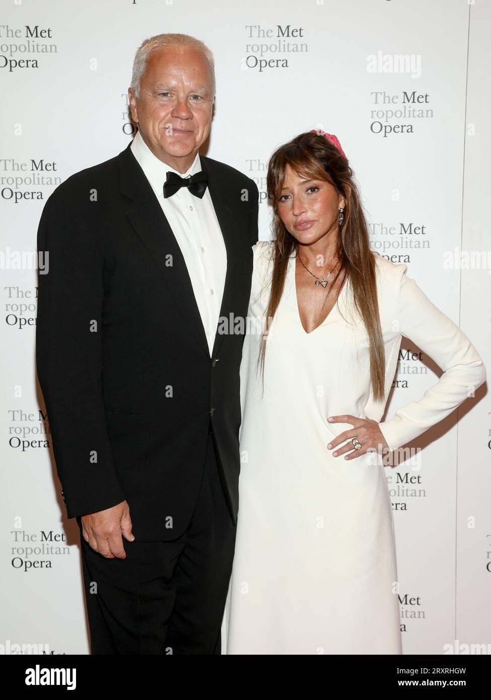 Actor Tim Robbins, left, and director Reed Morano attend the ...