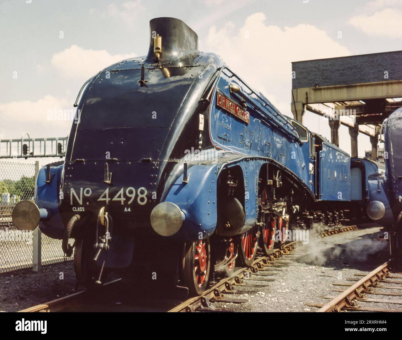 Steam locomotive "Sir Nigel Gresley Stock Photo - Alamy