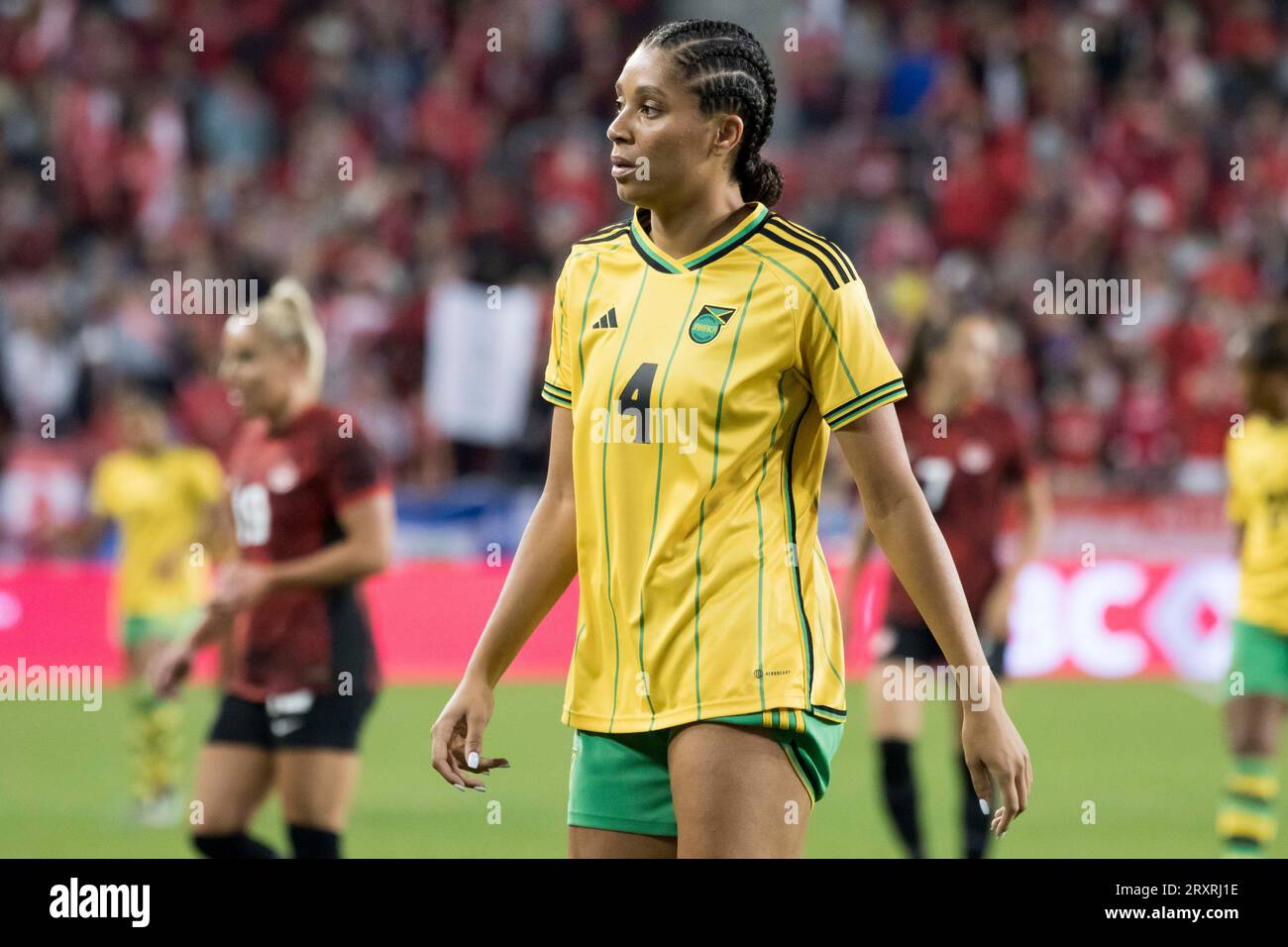 Toronto, Ontario, Canada. 26th Sep, 2023. Chantelle Swaby #4 in action ...