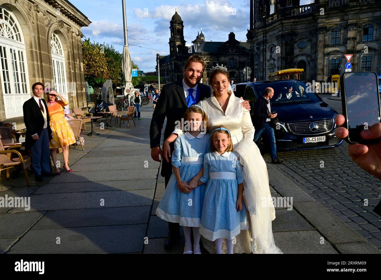 Maria Teresita Prinzessin von Sachsen und Graf Beryl Alexandre de ...