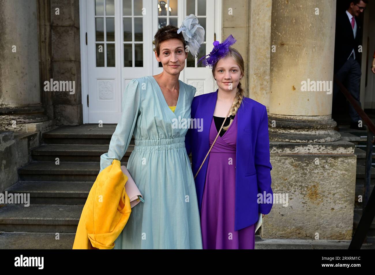 Sarah von Sachsen und Frida von Sachsen beim Empfang anlässlich der ...