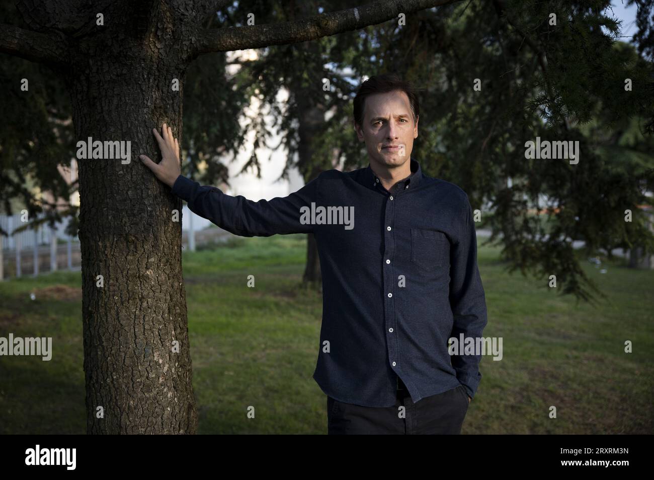THE HAGUE - Portrait of Laurens Dassen, party leader of Volt. ANP RAMON ...