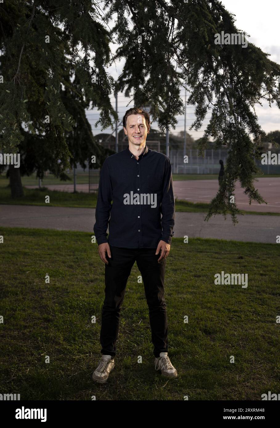 THE HAGUE - Portrait of Laurens Dassen, party leader of Volt. ANP RAMON ...