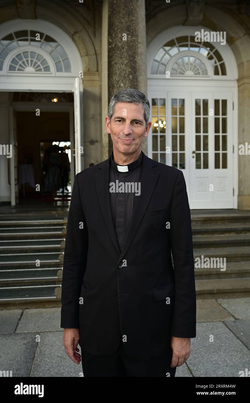 Pater Paul von Habsburg beim Empfang anlässlich der Trauung von Maria ...