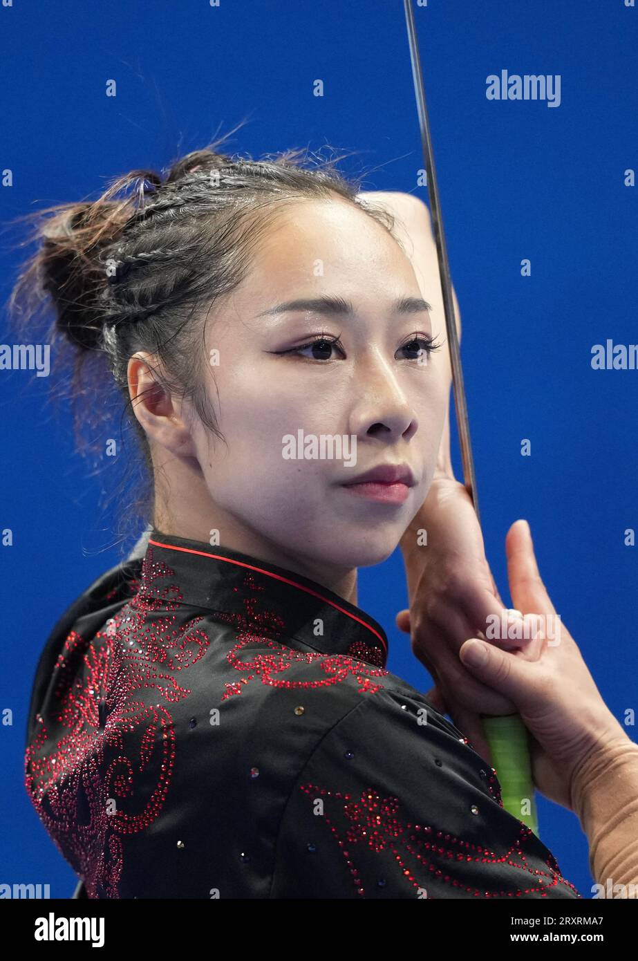Hangzhou, China's Zhejiang Province. 27th Sep, 2023. Lai Xiaoxiao of ...