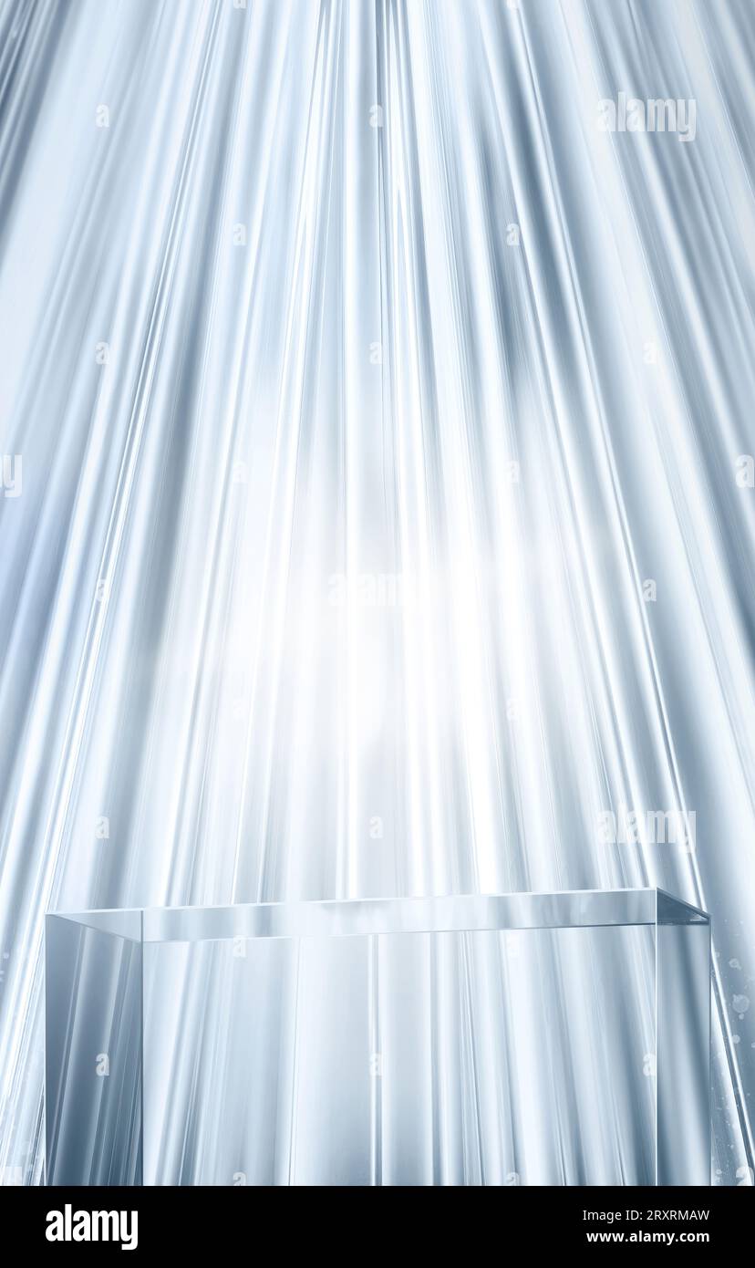 White background for products showcase, hi res images Stock Photo - Alamy