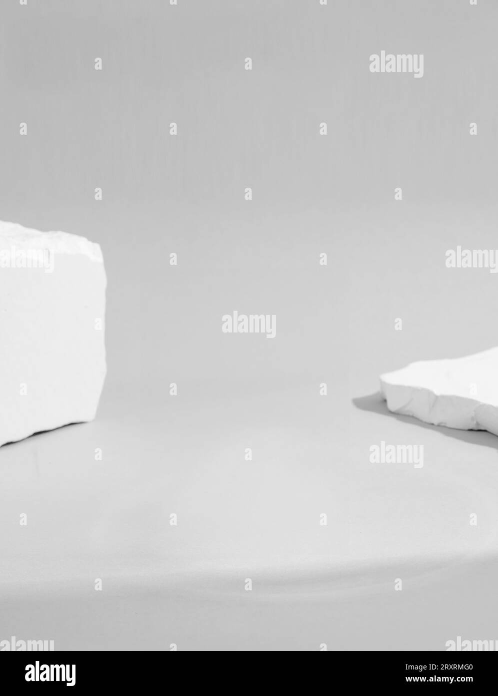 White background for products showcase, hi res images Stock Photo - Alamy