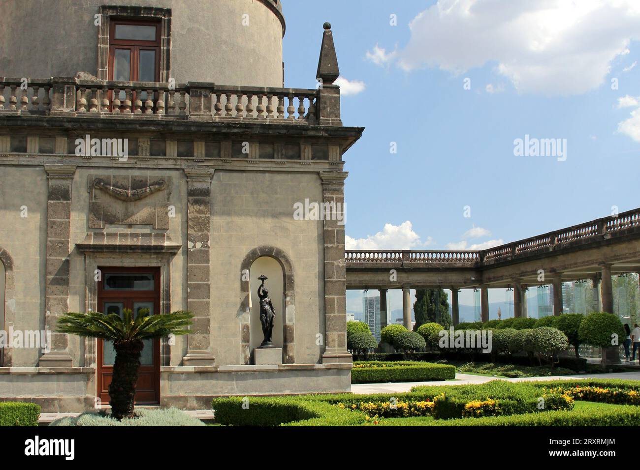 Mexico City, Mexico - August 9, 2023: The National History Museum in Chapultepec Castle has been ...