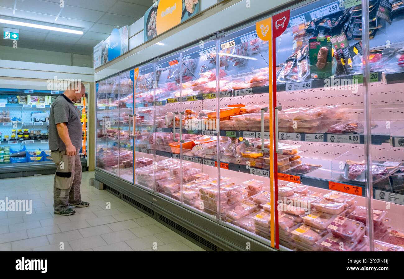 Lidl meat germany hi-res stock photography and images - Alamy