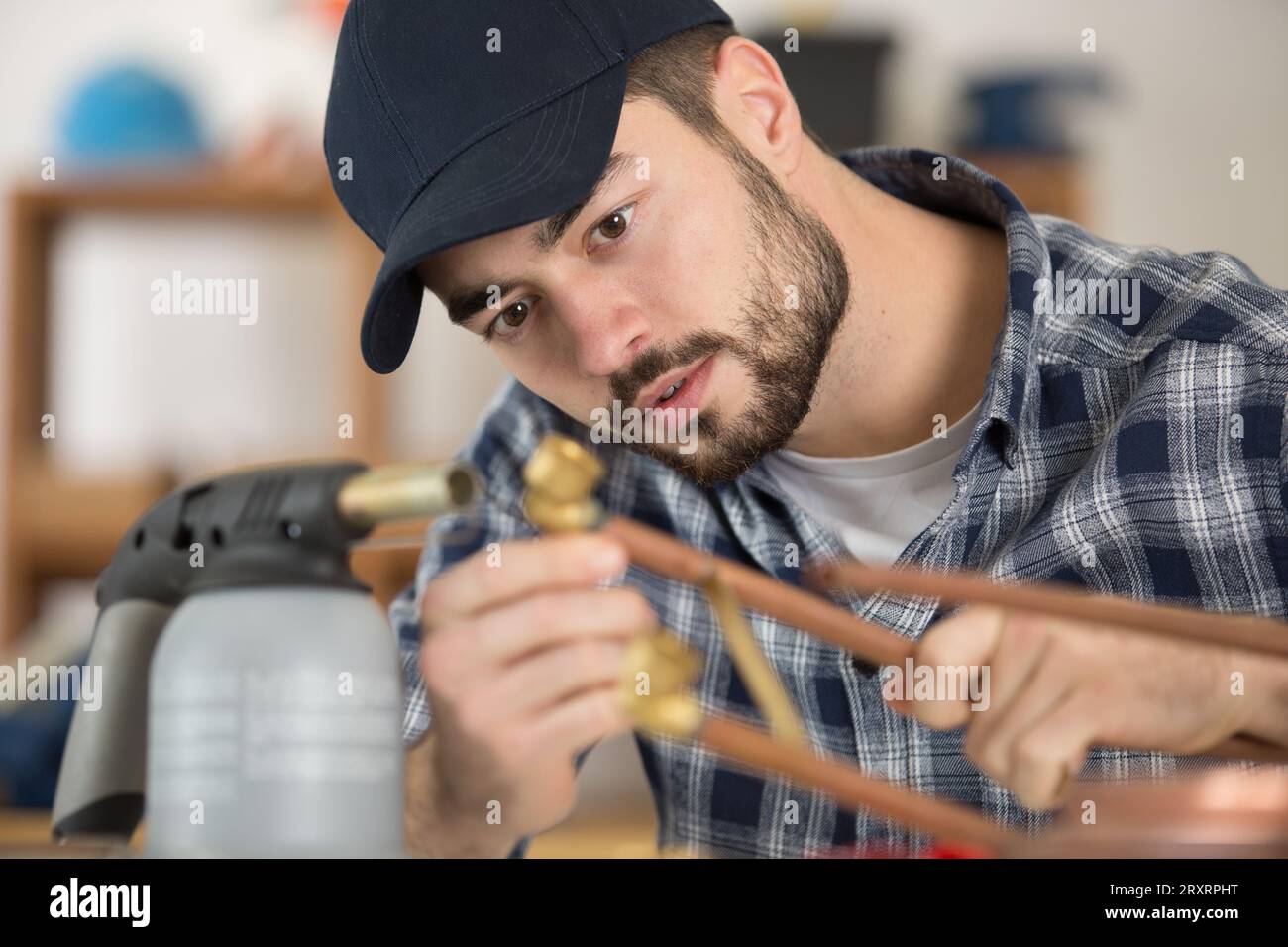 Plug welding hi-res stock photography and images - Alamy