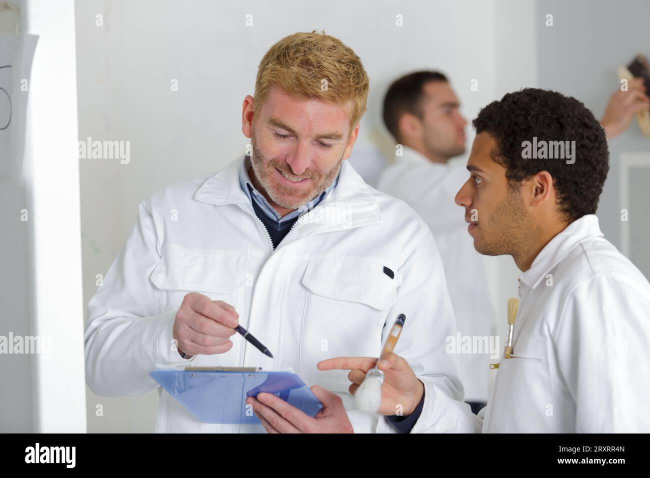 Painter training course hi-res stock photography and images - Alamy