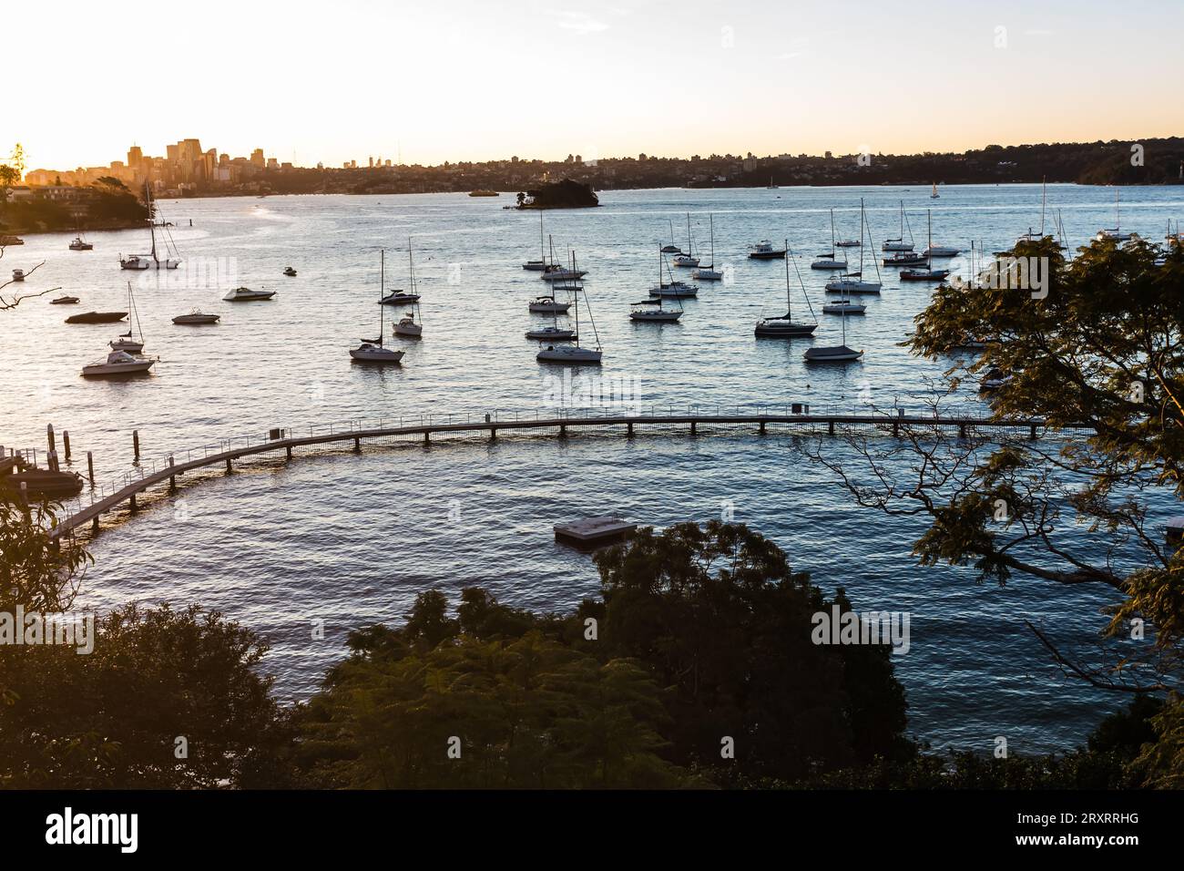 Redleaf Pool is surrounded by small fishing boats and sailboats. Also ...