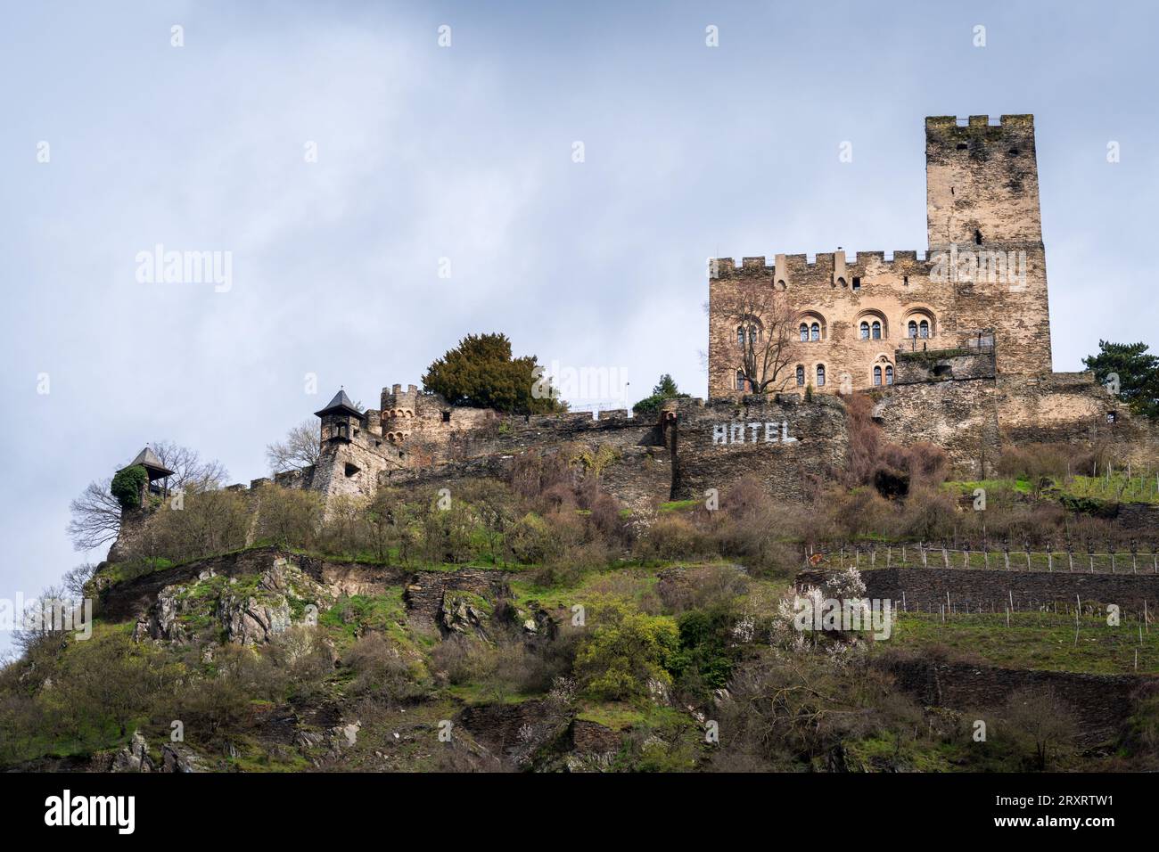 Kaub riverside promenade hi-res stock photography and images - Alamy