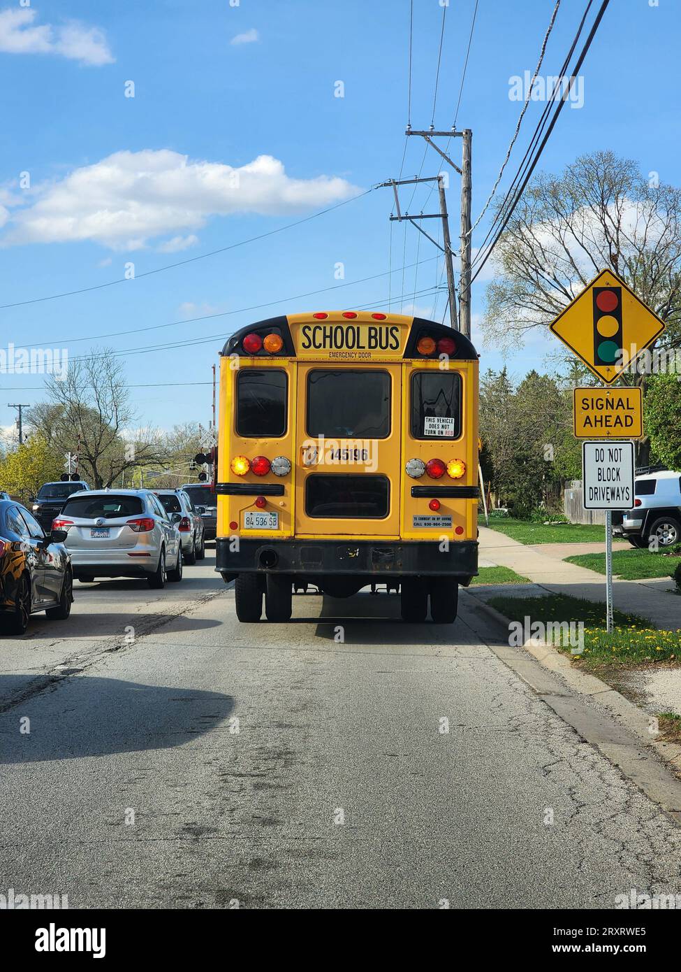 Chicago school bus hi-res stock photography and images - Alamy