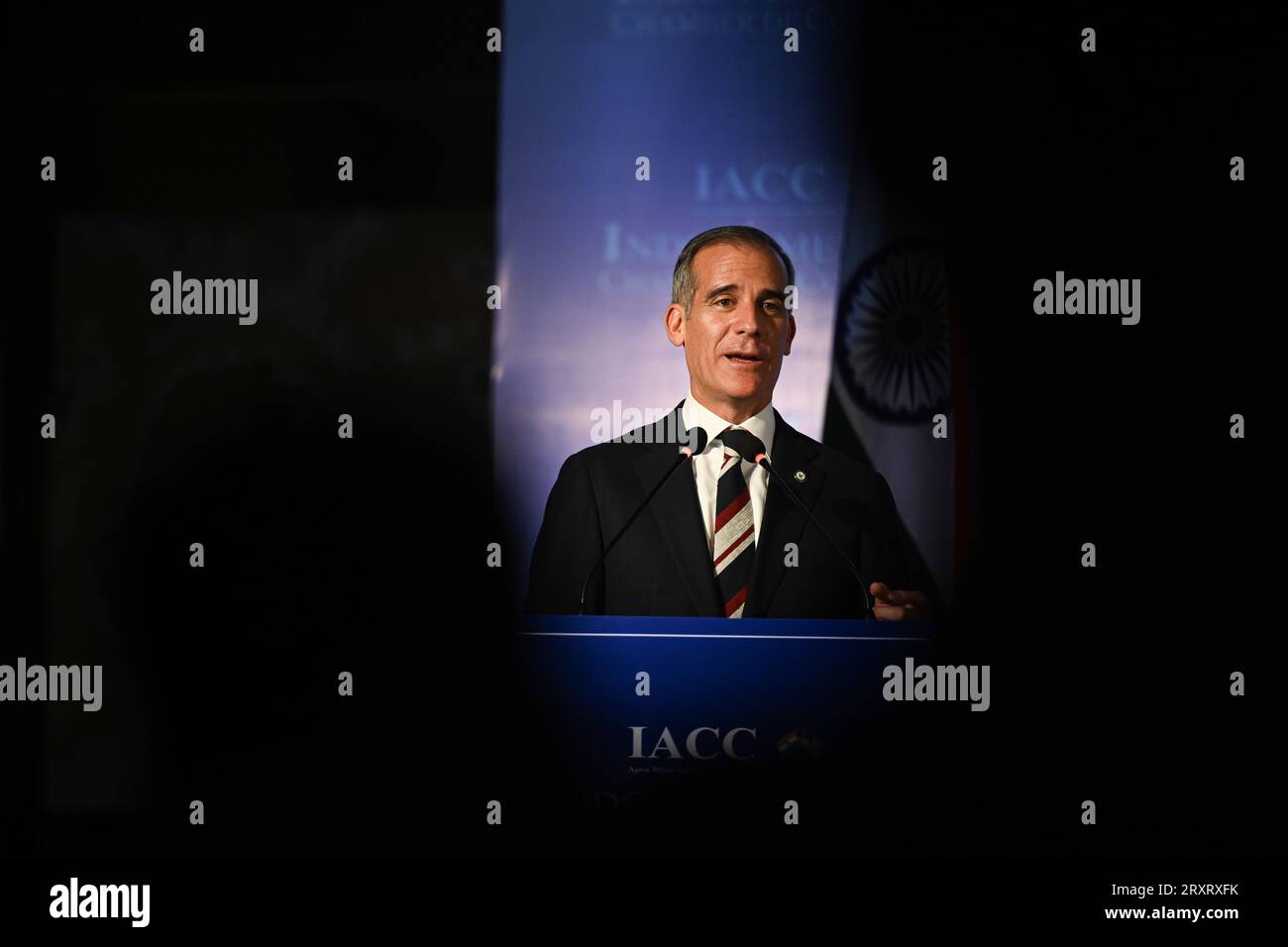 NEW DELHI, INDIA - SEPTEMBER 26: Eric Garcetti, US Ambassador to India ...