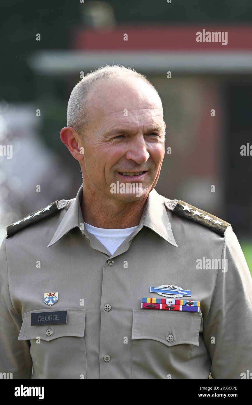 NEW DELHI, INDIA - SEPTEMBER 26: General Randy A George, Chief of Staff ...