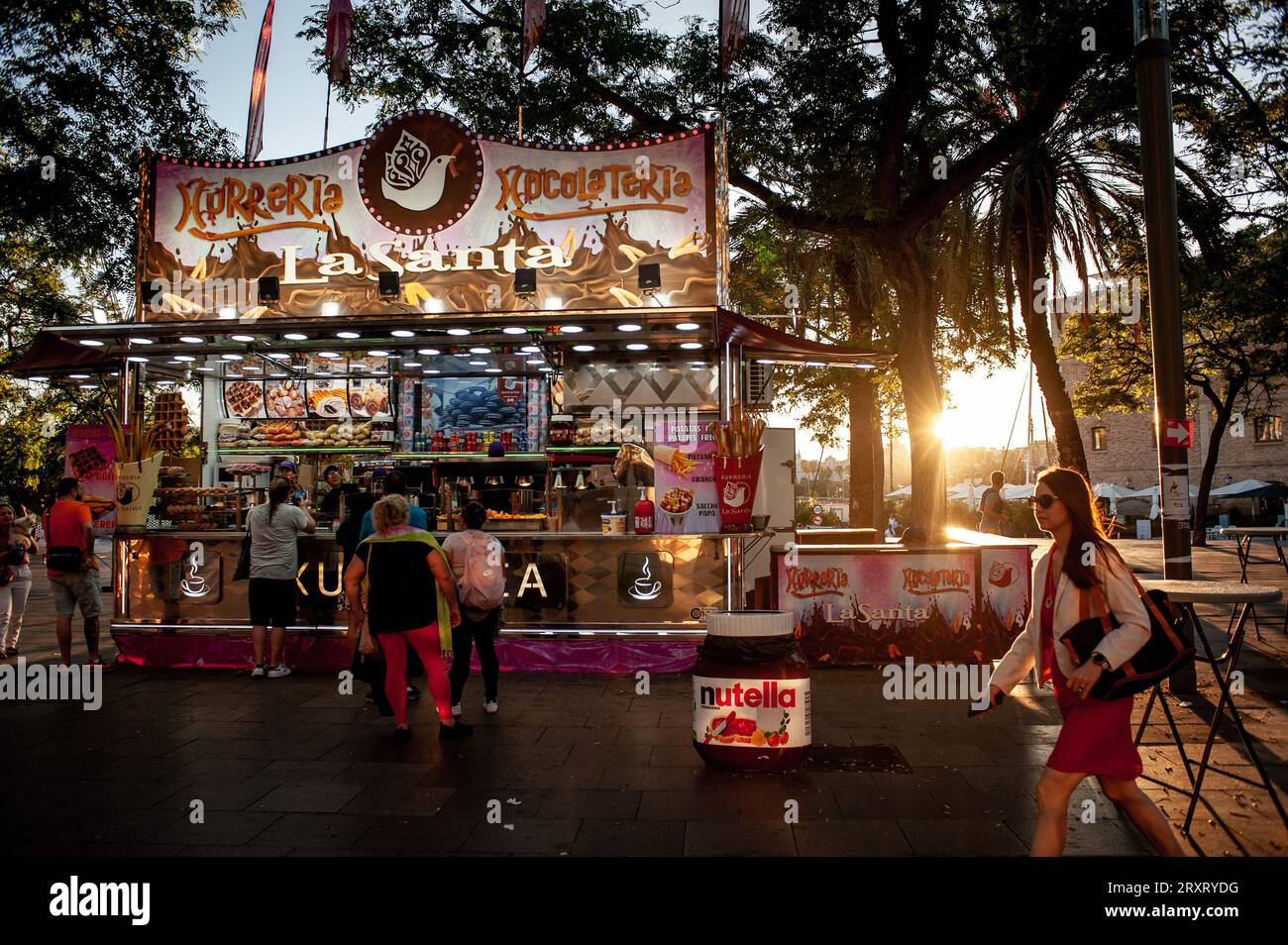 Barcelona barceloneta neighbourhood hi-res stock photography and images ...
