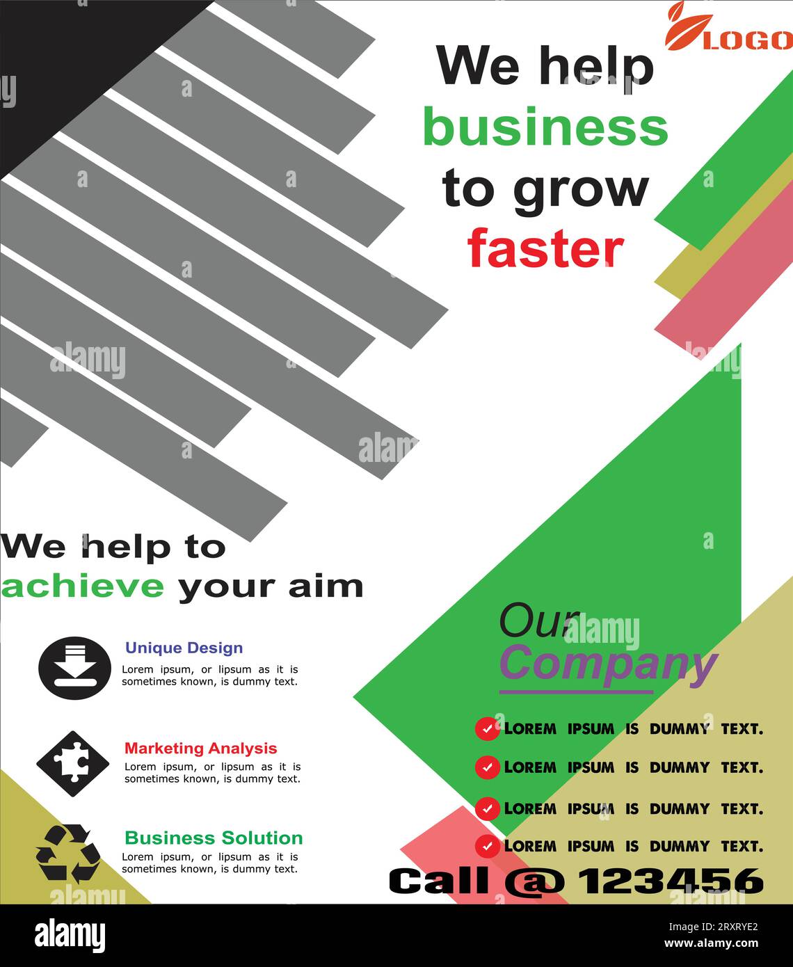 We help business to grow faster editable elegant corporate business ...