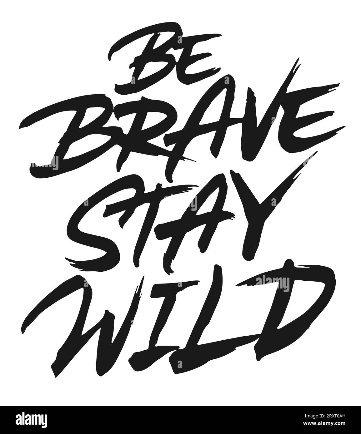 Text brave Black and White Stock Photos & Images - Alamy