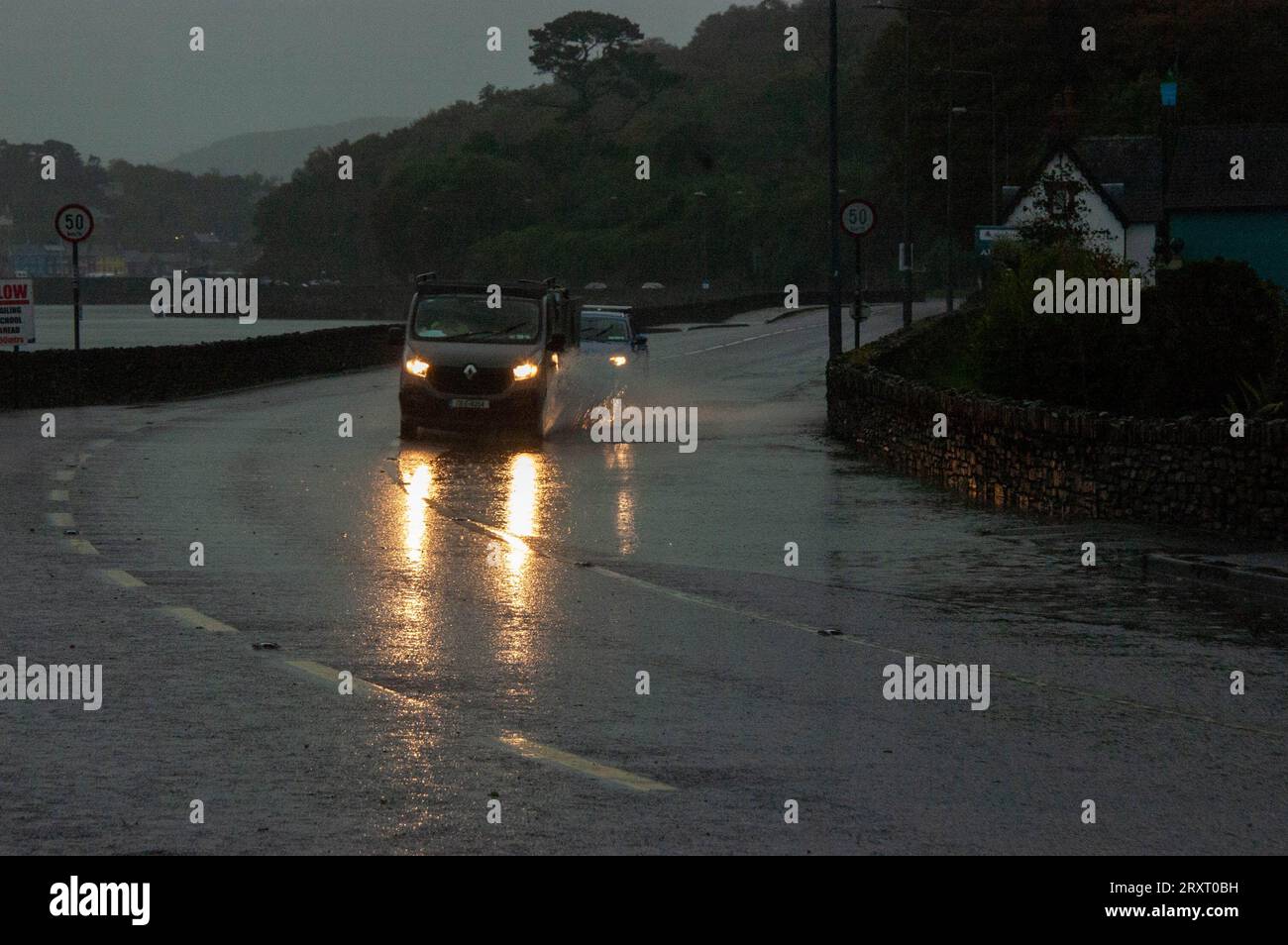 Wednesday Sept. 27 2023, Bantry, West Cork Ireland; Storm Agnes hit ...
