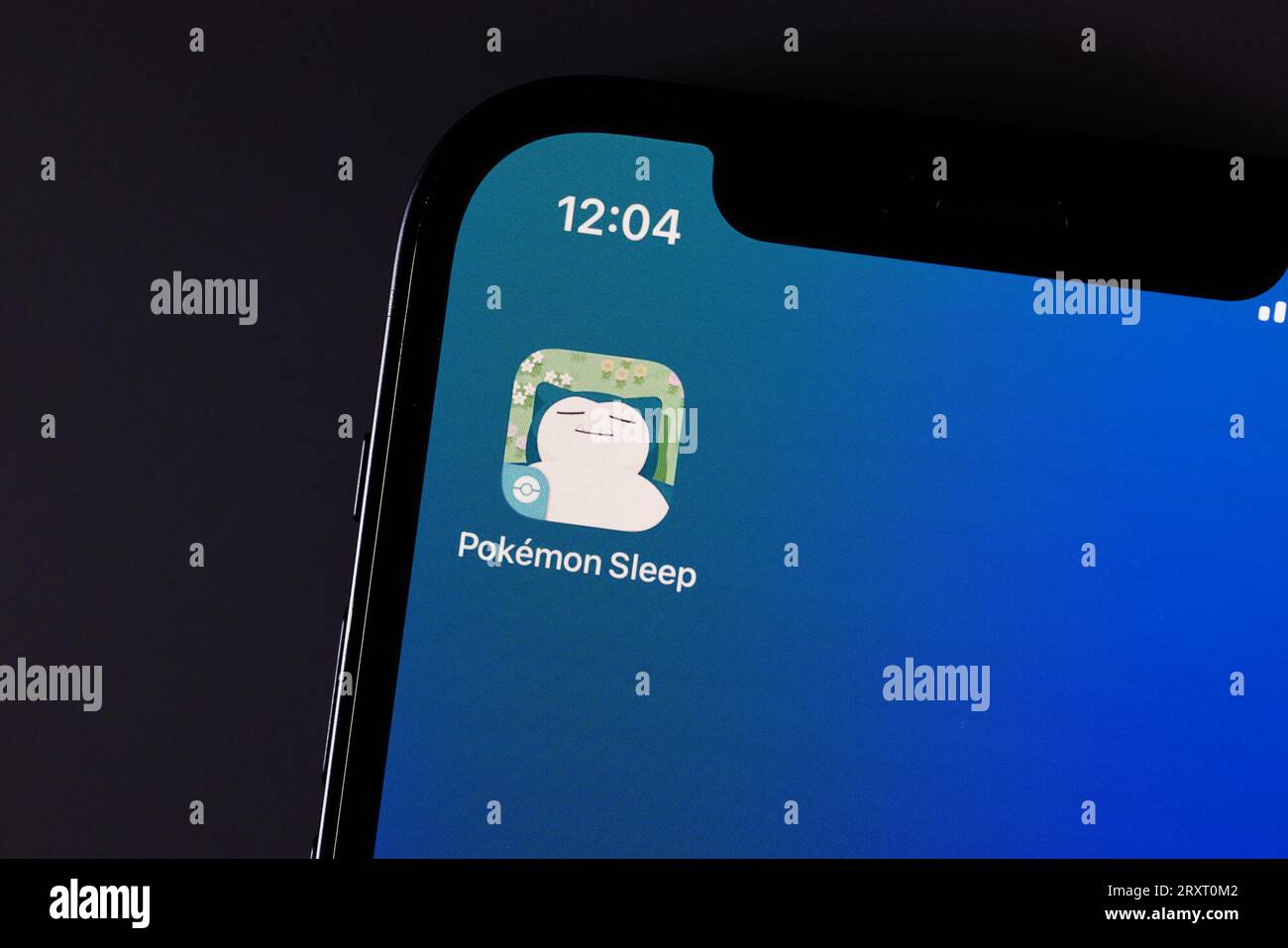 Pokemon Sleep app by The Pokemon Company is seen in Tokyo, Japan ...