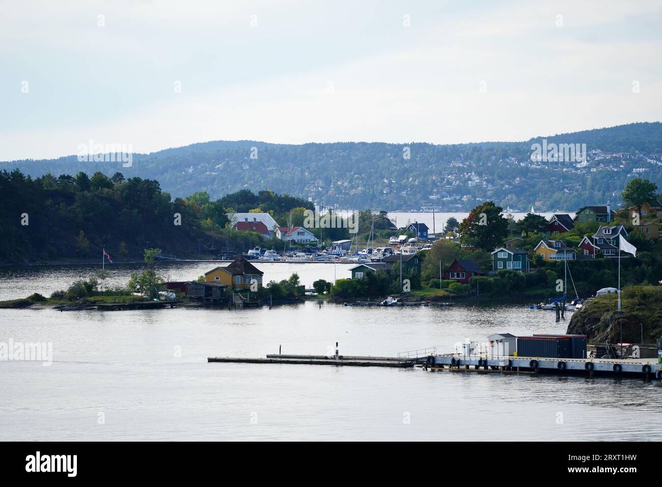View of fjords in Oslo, Norway Stock Photo - Alamy