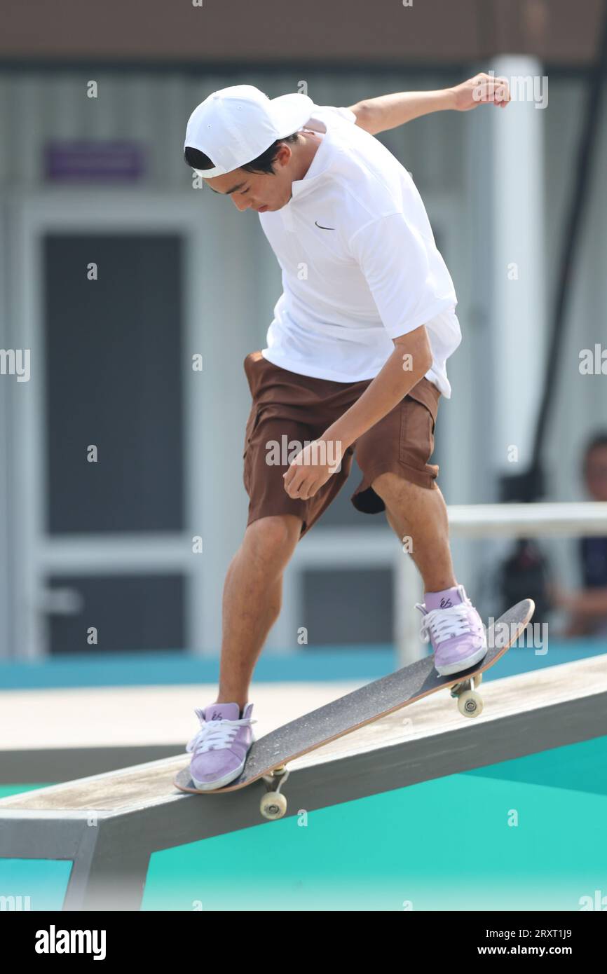 Aimu Yamazuki (JPN), SEPTEMBER 27, 2023 - Skateboarding : Men's Street ...