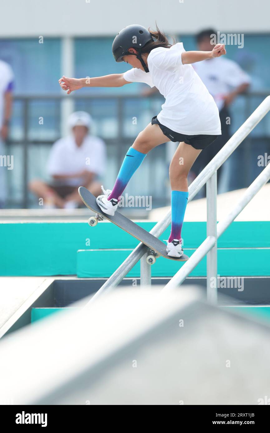 Ginwoo Onodera (JPN), SEPTEMBER 27, 2023 - Skateboarding : Men's Street ...