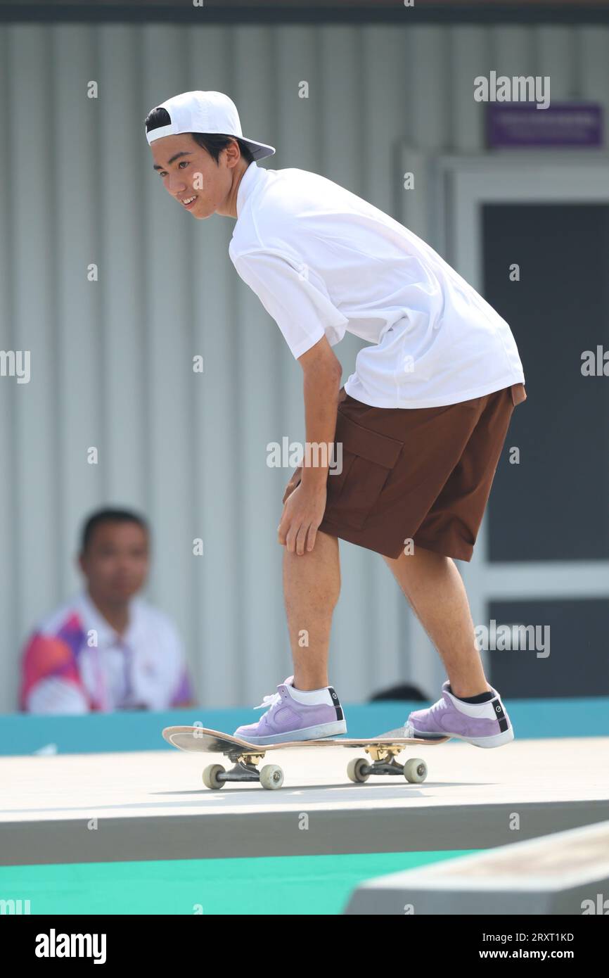 Aimu Yamazuki (JPN), SEPTEMBER 27, 2023 - Skateboarding : Men's Street ...